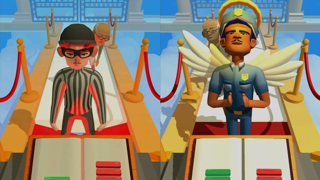 Devil & Angel Game OH God Walkthrough Gameplay - YouTube