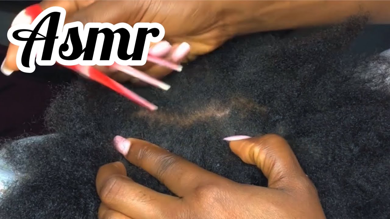 Dirty hair detangling and scratch - YouTube