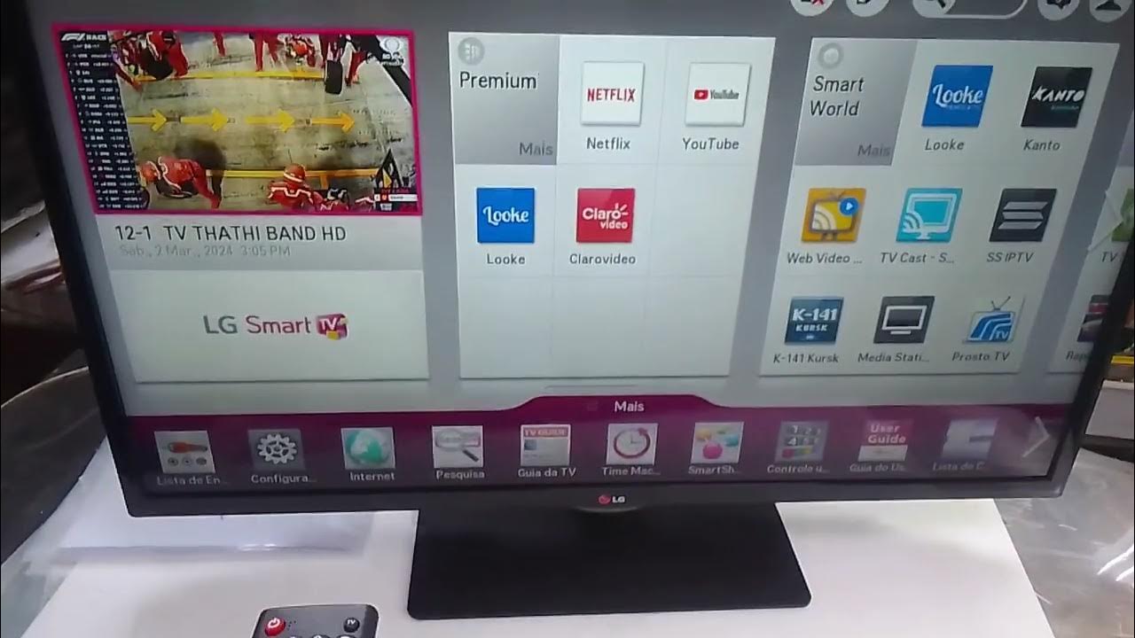 Smart TV LG 39 Pol modelo 39LN5700 - YouTube