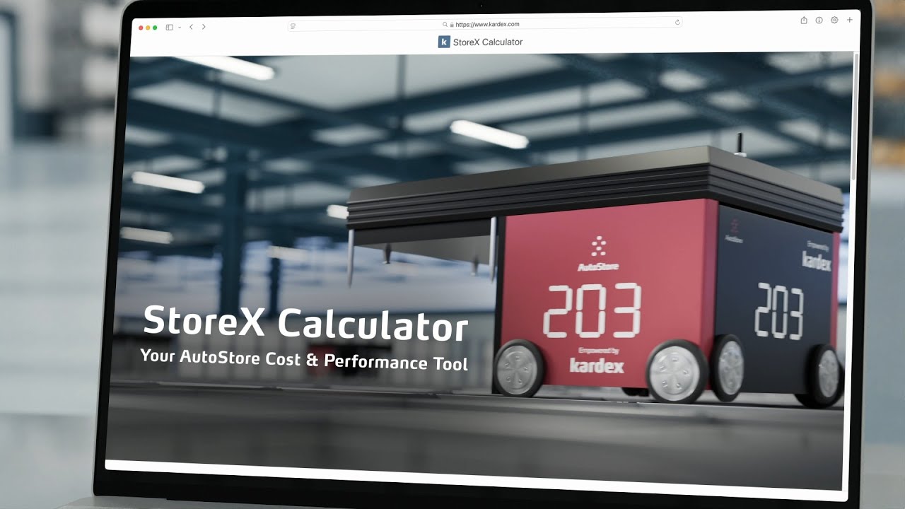 StoreX Calculator: Calculate Your AutoStore ROI & System Size - YouTube