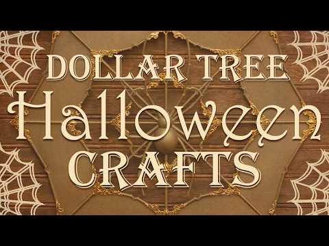 New DIY Dollar Tree Halloween Crafts Classy and Budget Friendly