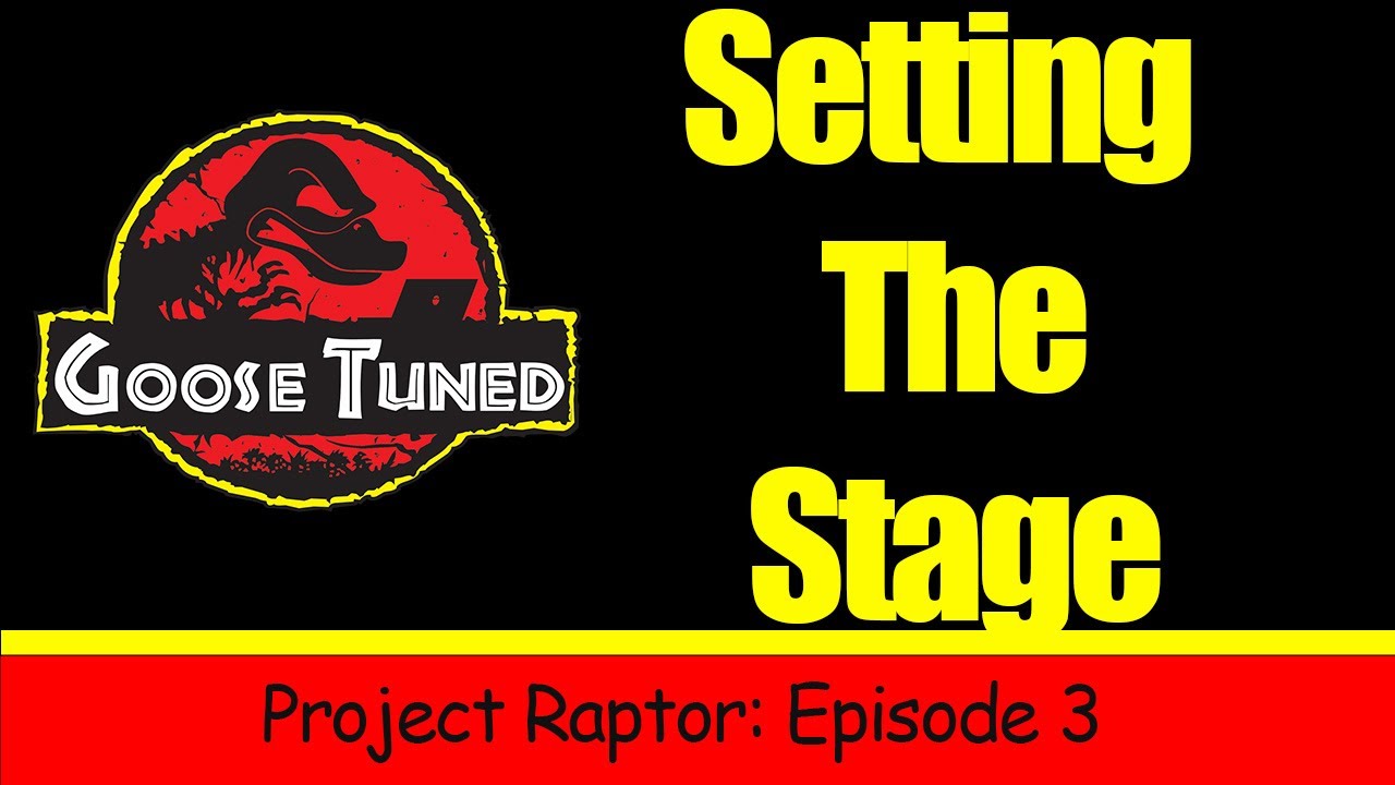 Project Raptor Build: Episode 3 - Setting The Stage - YouTube