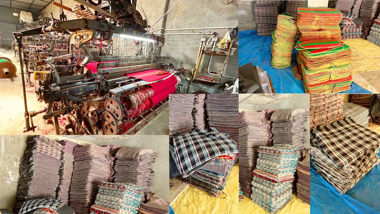 Amazing process of making summer and winter blankets and doormats by ...