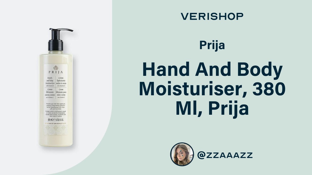 Prija Hand And Body Moisturiser, 380 Ml, Prija Review - YouTube