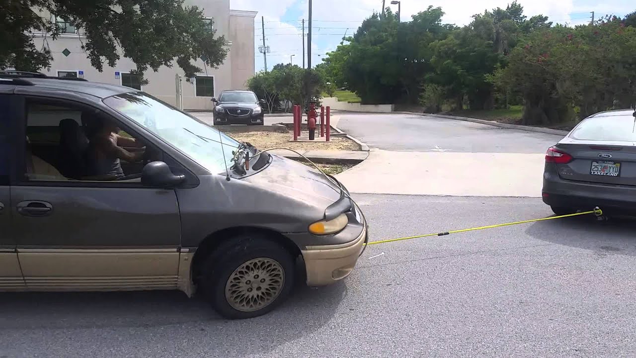Van broke down in the street - YouTube