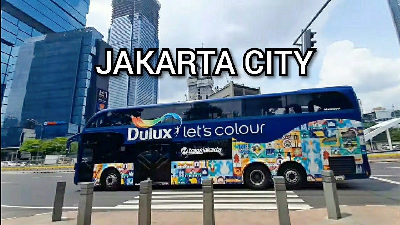 Walking In Jakarta City - Menara Indonesia Satu Bundaran HI - YouTube