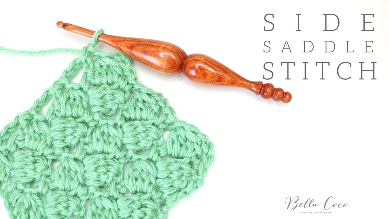 CROCHET: Side Saddle Stitch | Bella Coco - YouTube