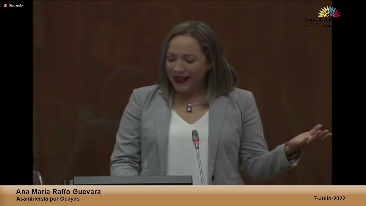 Asambleísta Ana María Raffo - Sesión 770 - #LeyLibreExpresión - YouTube