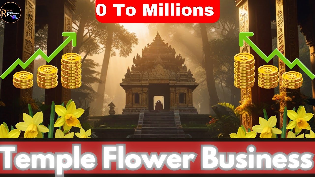 Temple flower 0 To 100 crore business- phool #business - YouTube