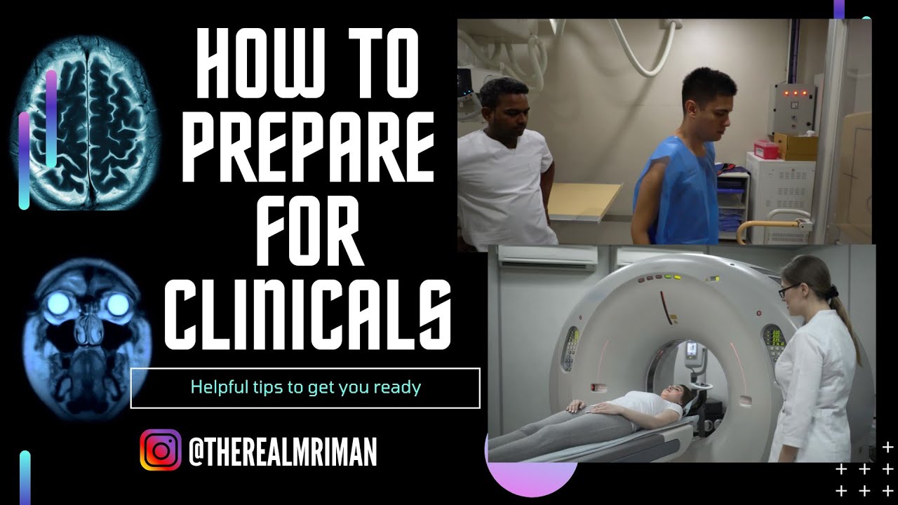How to prepare for clinicals | Radiology | MRI | X-ray | CT - YouTube