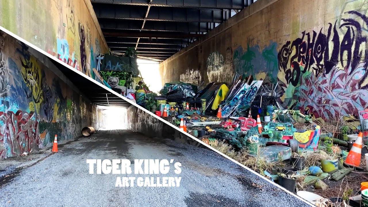 Revisiting Joe Exotic's 🐅 Art Gallery - YouTube