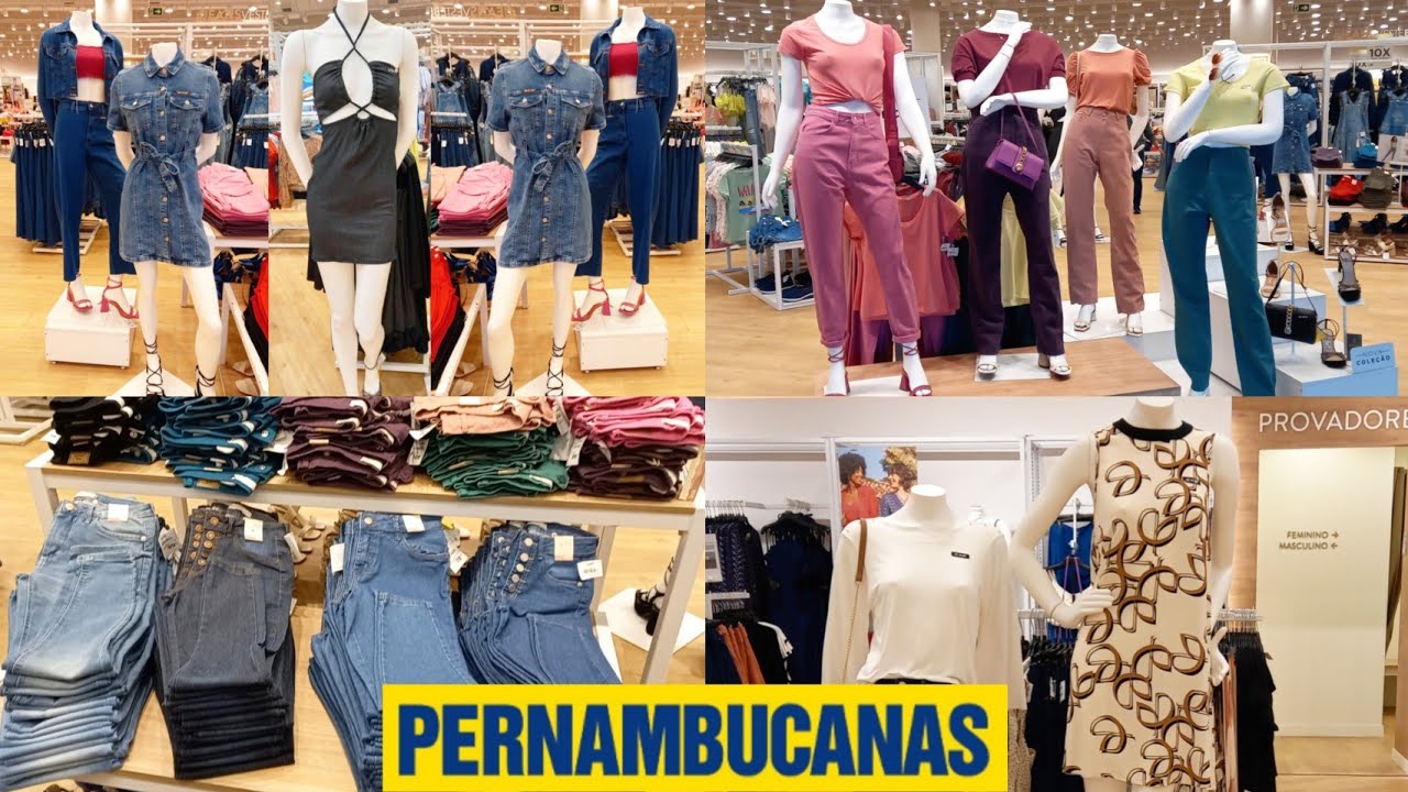 TOUR NA PERNAMBUCANAS : MODA FEMININA - YouTube