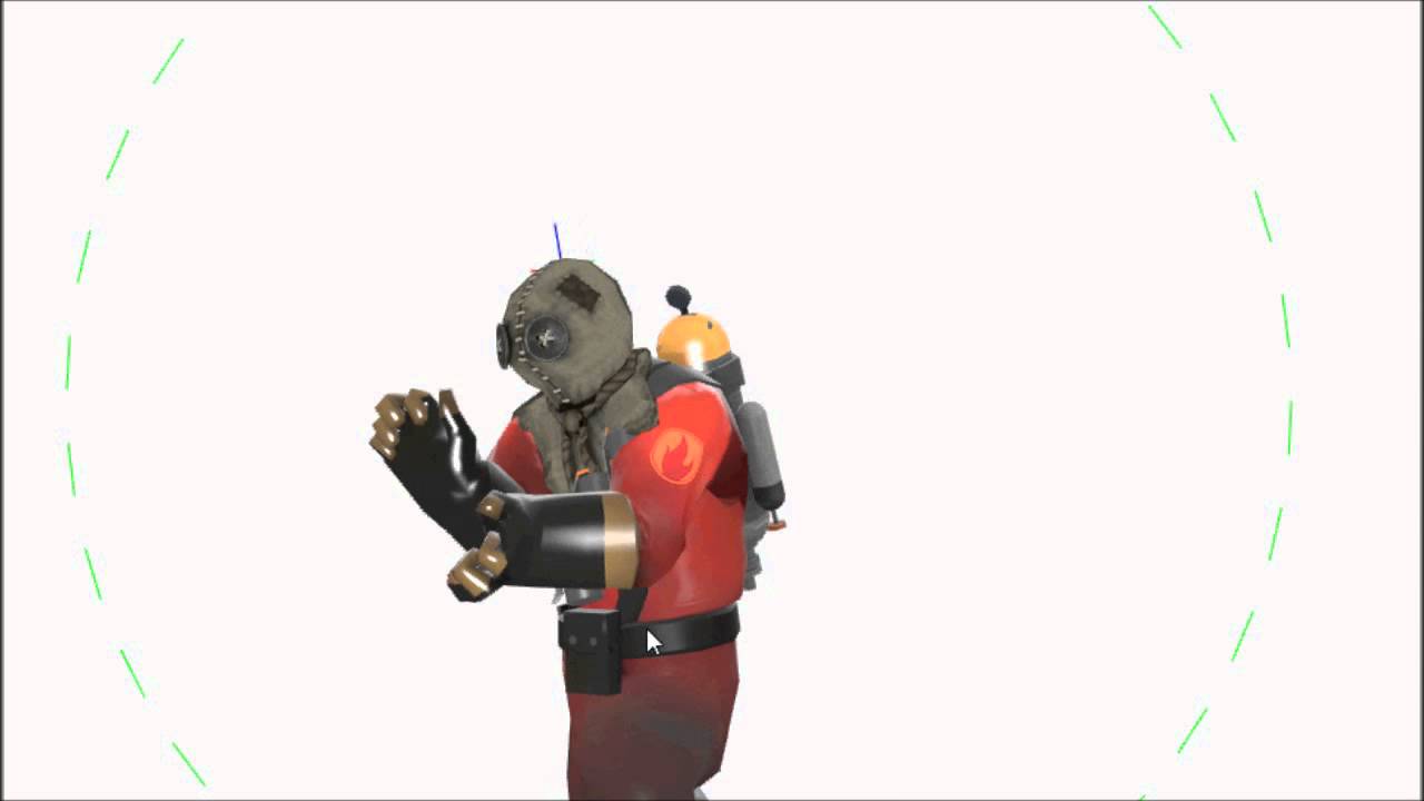 scary pyro mask 2 - YouTube