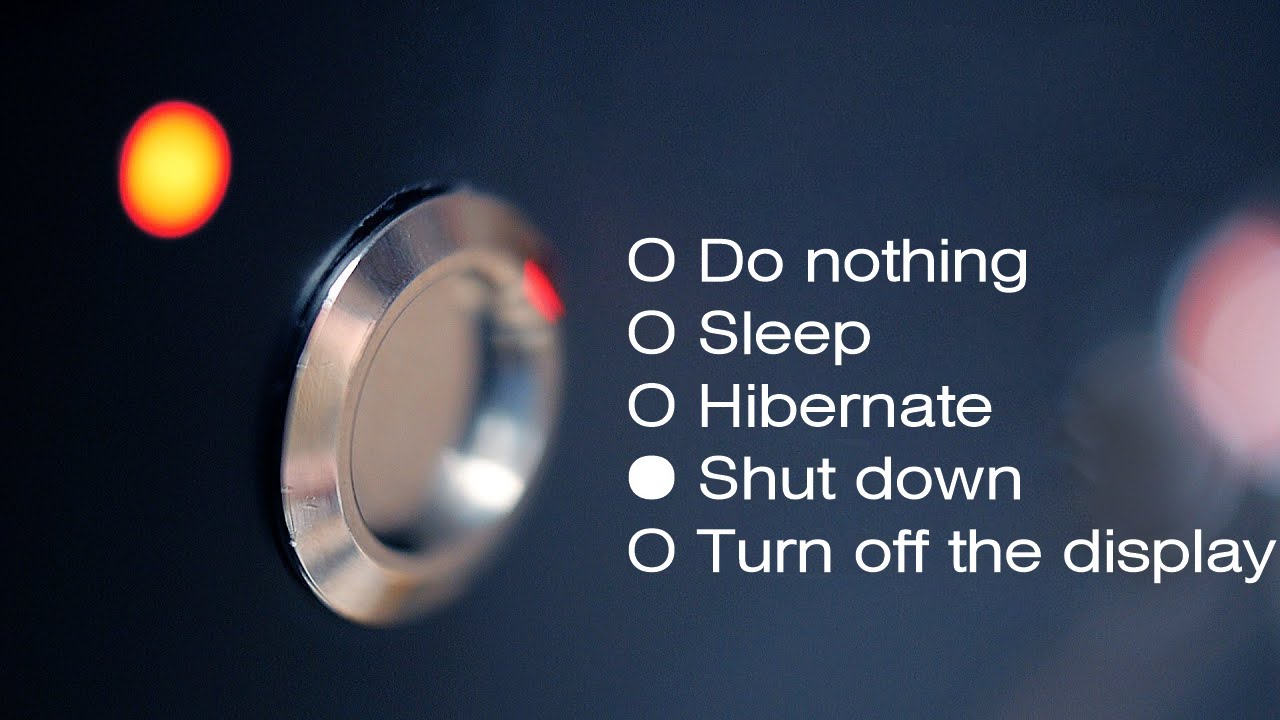 Choose What Your Power Button Does | Windows 10 - YouTube