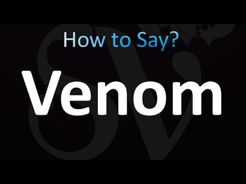 How to Pronounce Venom (correctly!) - YouTube