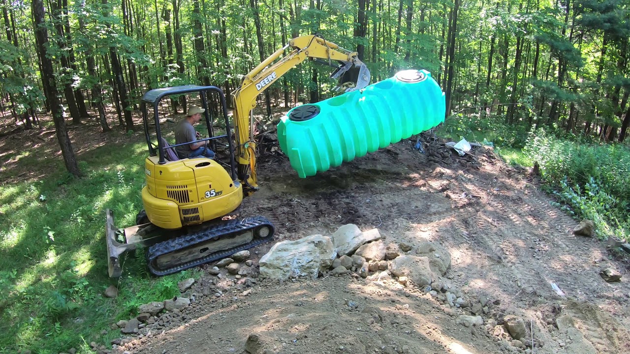 Projects from 2019 - Septic work, concrete work, fence, dump truck ...