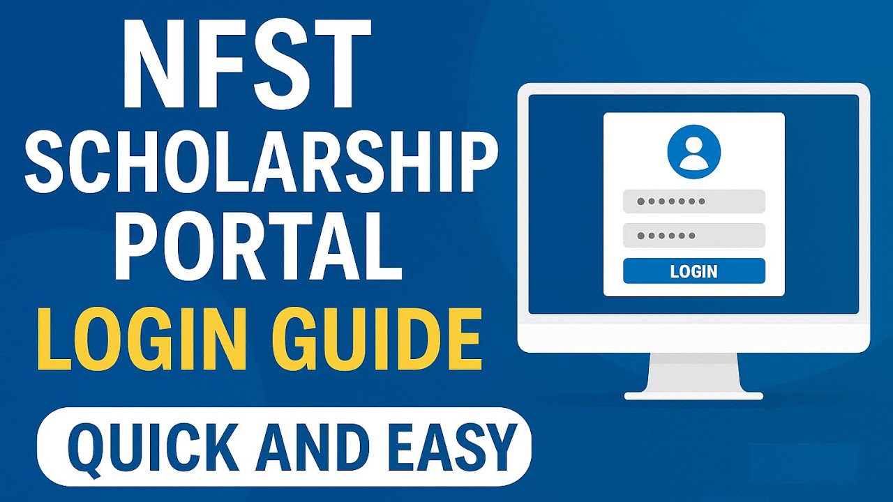NFST Scholarship Portal Login Guide | Quick and Easy 2024-2025 - YouTube