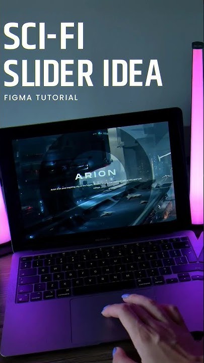 SCI-FI slider effect #figma - YouTube