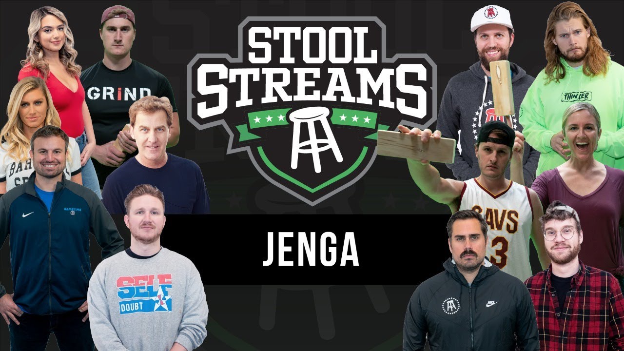$1500 Jenga Match Between Big Cat & Billy Football - YouTube