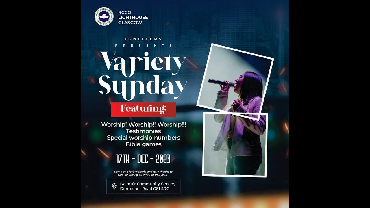 Variety Sunday Service || 11/12/2023 - YouTube