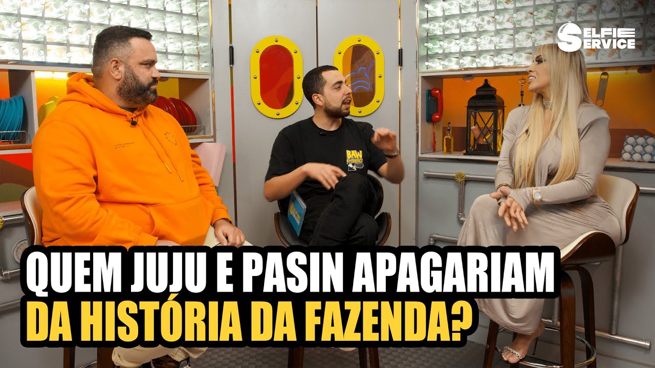 LUCAS PASIN E JUJU FERRARI DESCONVIDAM EX-PEÕES DA HISTÓRIA DA FAZENDA | #SelfieService - YouTube