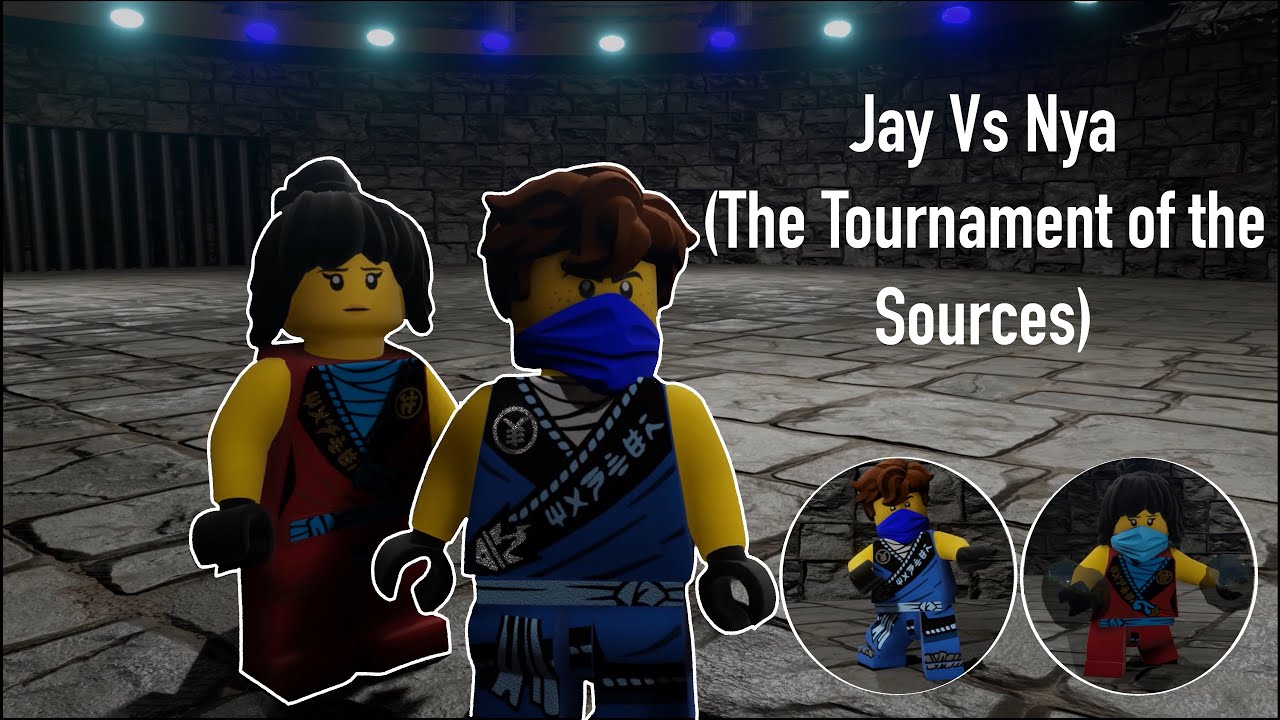 DR S2: Jay and Nya fight in the Tournament of the Sources - YouTube