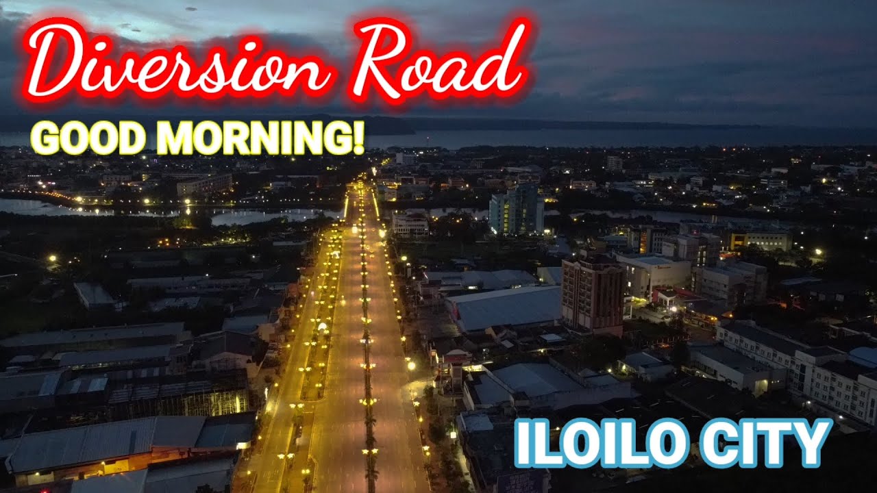 Iloilo City Diversion Road on Early Morning - YouTube
