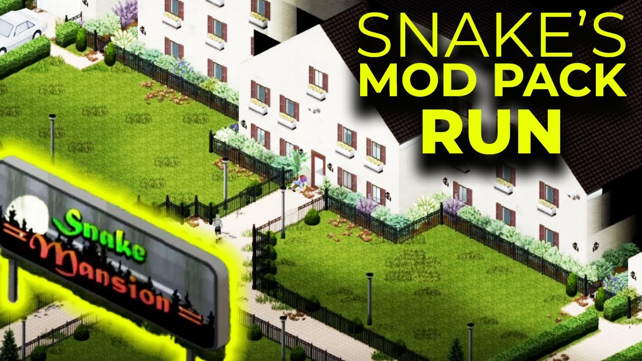 Project Zomboid ep1 | Exploring Snake's Mod Pack - YouTube