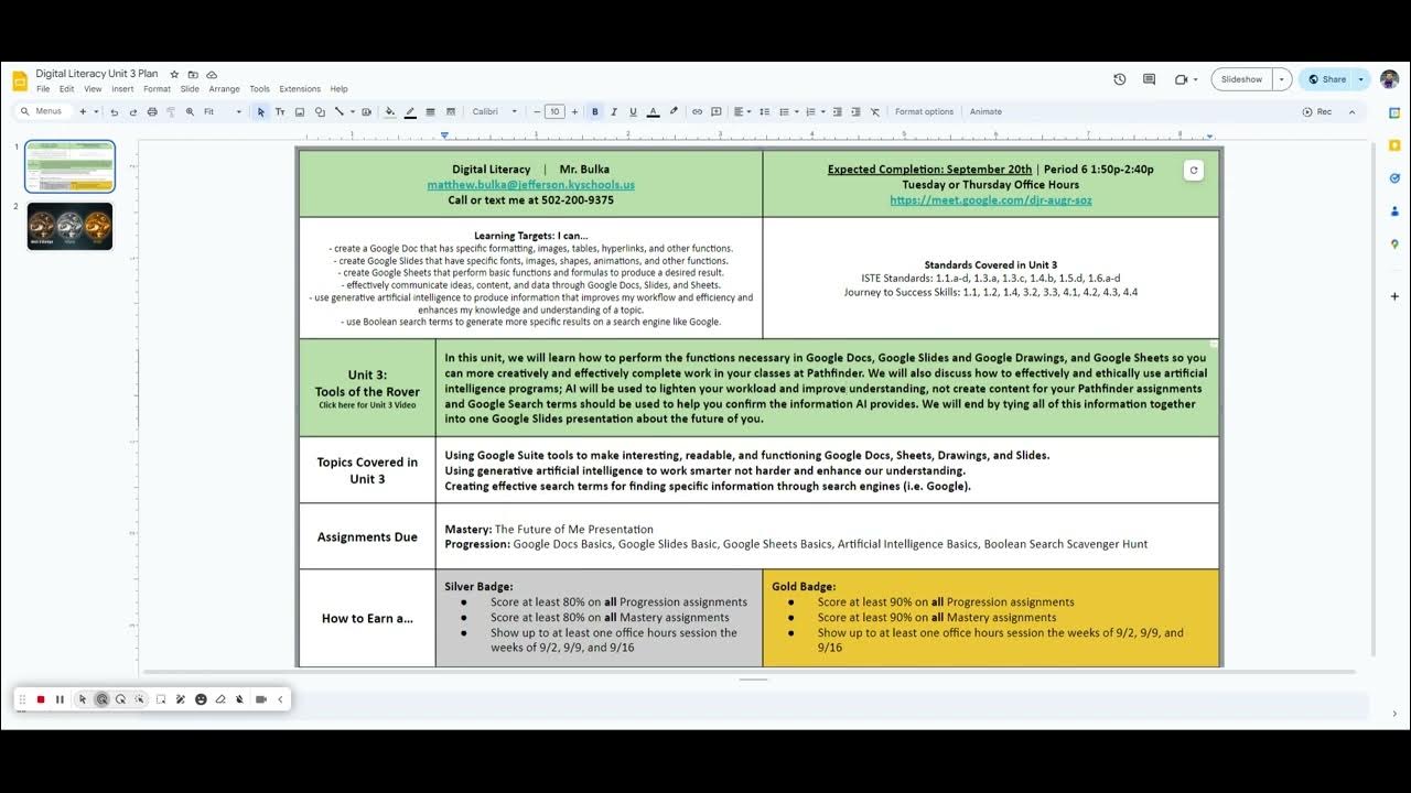 Digital Literacy Unit 3 Video Overview - YouTube