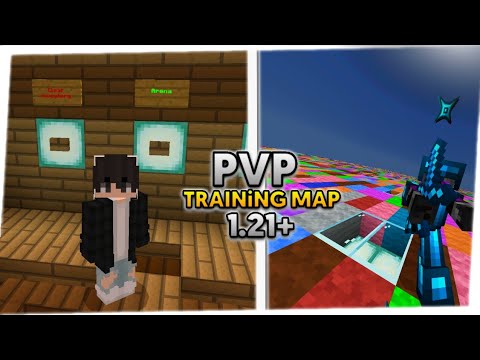️ EL MEJOR MAPA PARA PRACTICAR PVP EN MINECRAFT PE 1.21+ | ENTRENA TU AIM 🤯 - YouTube