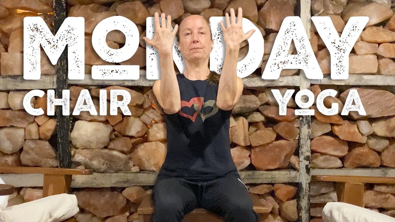 Chair Yoga Monday (9 min) - YouTube