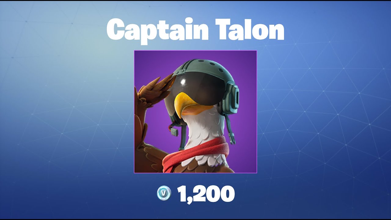 Captain Talon | Fortnite Outfit/Skin - YouTube