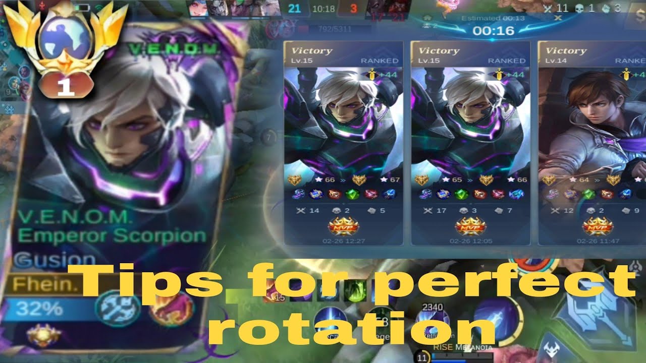 TOP GLOBAL GUSION PERFECT ROTATION - YouTube
