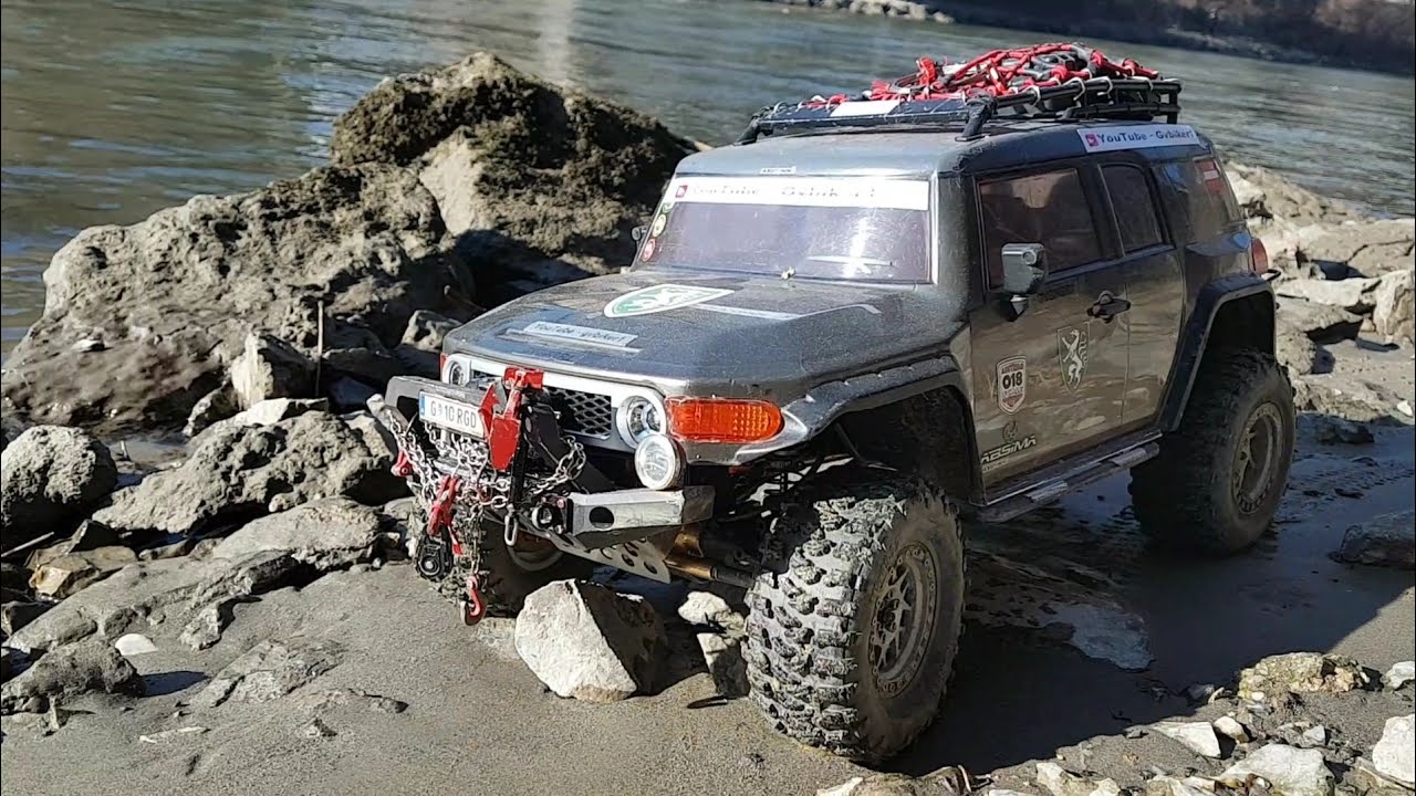 Absima Khamba FJ auf der Murböschung 🔔😊🙋‍♂️ - YouTube