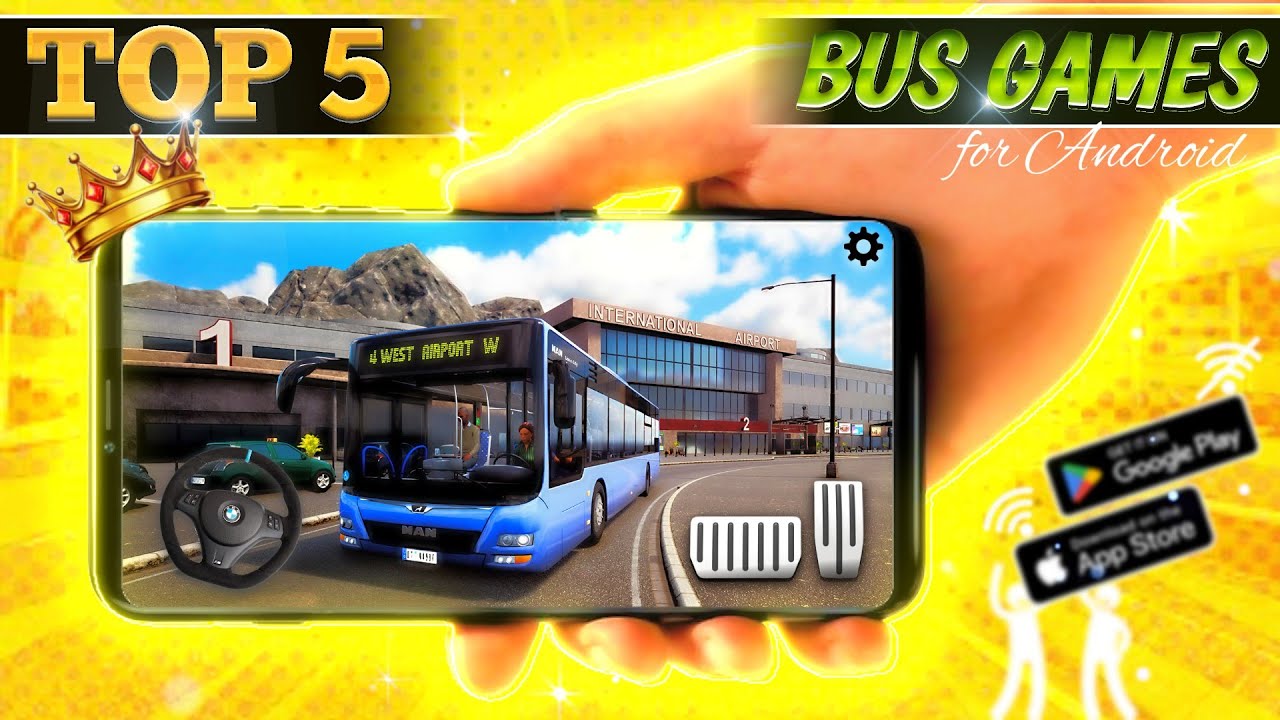 TOP 5 BUS SIMULATOR GAMES FOR ANDROID🔥//best bus game for android 💥 ...