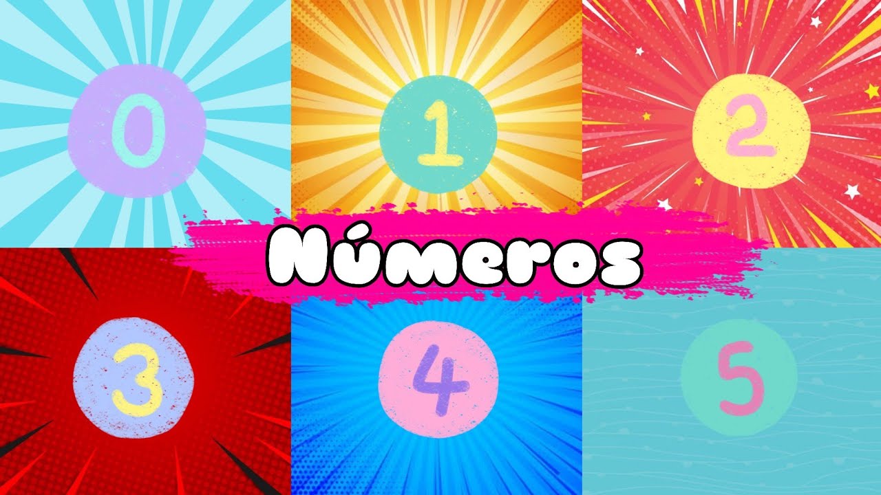 Aprendendo Contar De 0 a 5 | NÚMEROS ZERO A CINCO - YouTube