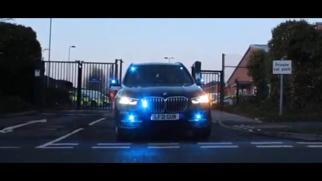 *ARV Mobilisation!* X2 Cheshire Police ARVs and New Peugeot responding ...