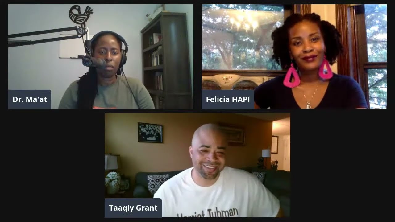 Dr. Ma'at Discusses The Hapi Film With The Hapi Film Producers - YouTube