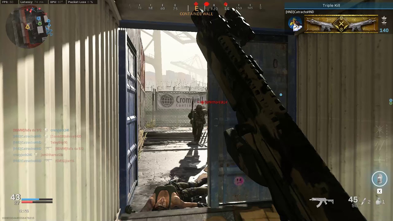 Quad Kill COD WARZONE - YouTube