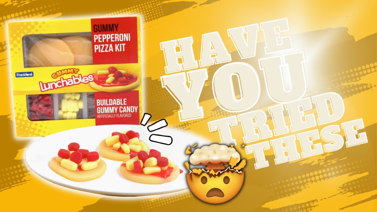 LUNCHABLE GUMMIES 🤯 - YouTube