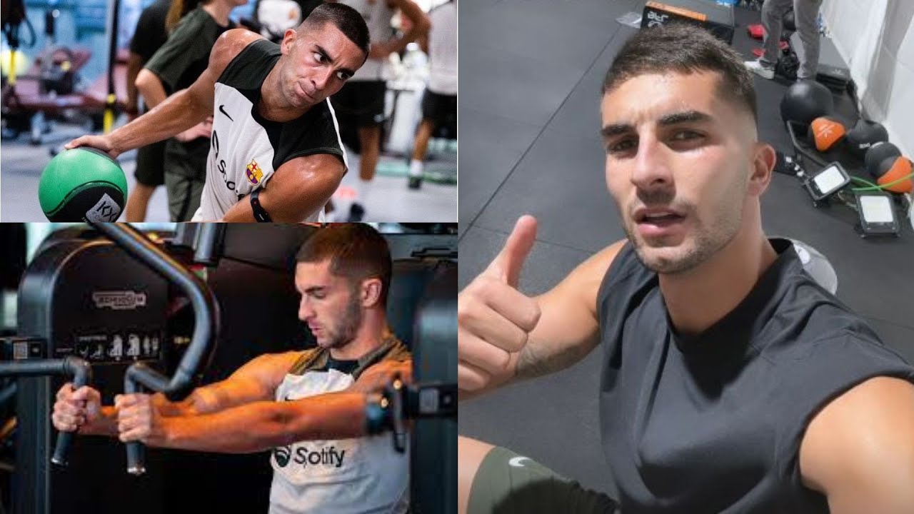 Ferran Torres Puts Hard Work Following His Fitness - YouTube
