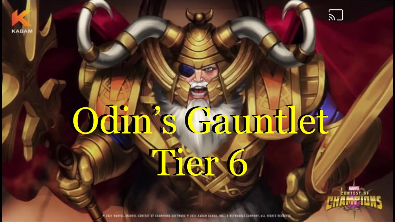 MCOC | Odin's Gauntlet Tier 6 | Side Quest - YouTube