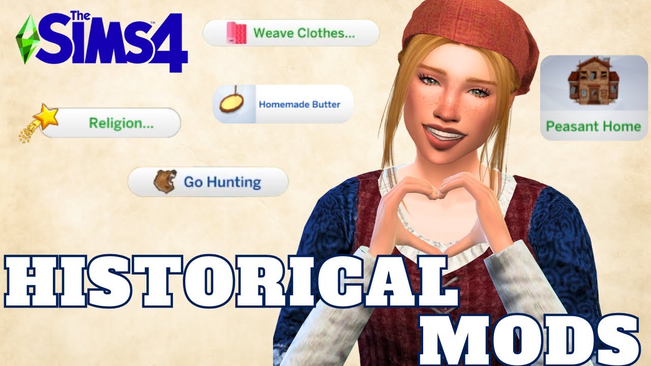 Top 12 Mods for REALISTIC Historical Gameplay in The Sims 4 - YouTube