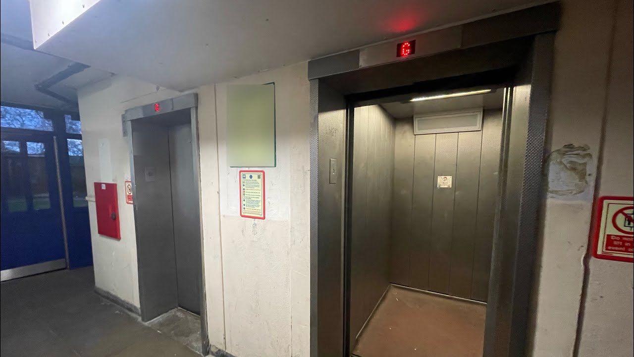Tower block Lift surf - YouTube