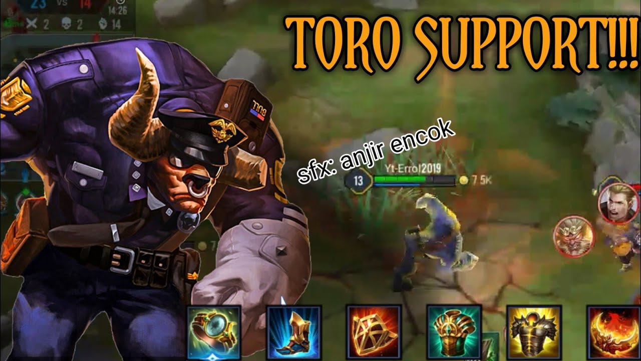 BUILD TORO SUPPORT SUPER HARD | AoV | 傳說對決 | RoV | Liên Quân Mobile ...