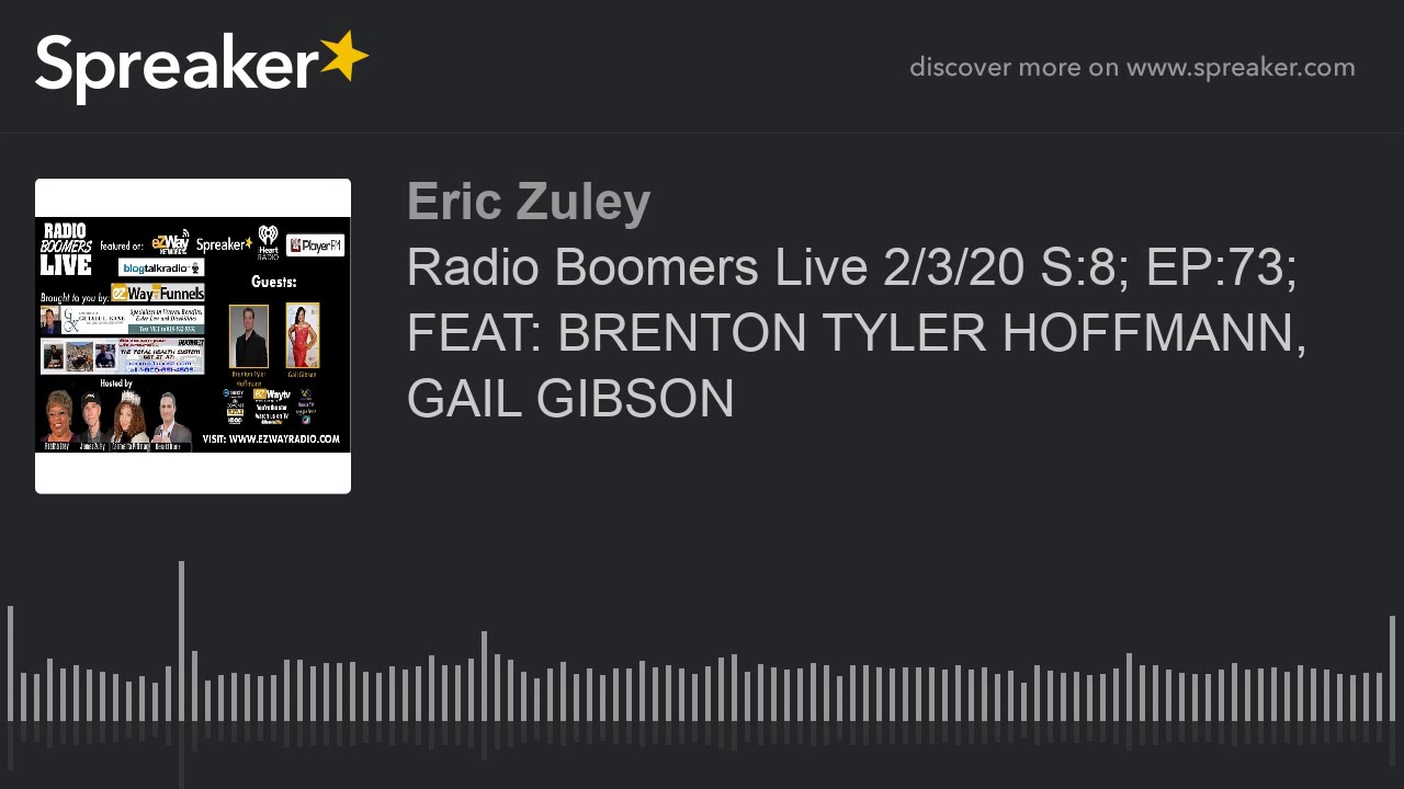 Radio Boomers Live 2/3/20 S:8; EP:73; FEAT: BRENTON TYLER HOFFMANN ...