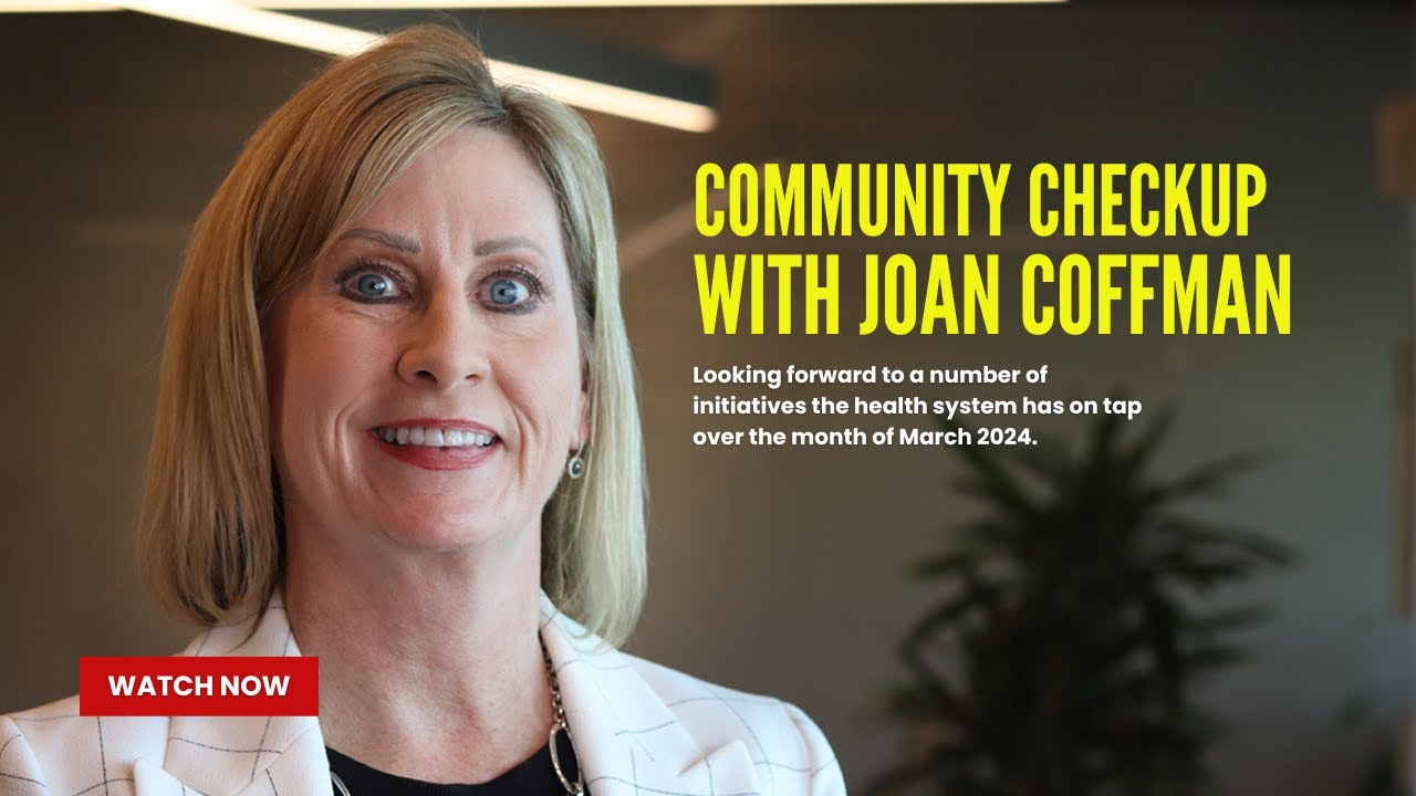 Community Checkup with Joan Coffman for February 2024 - YouTube