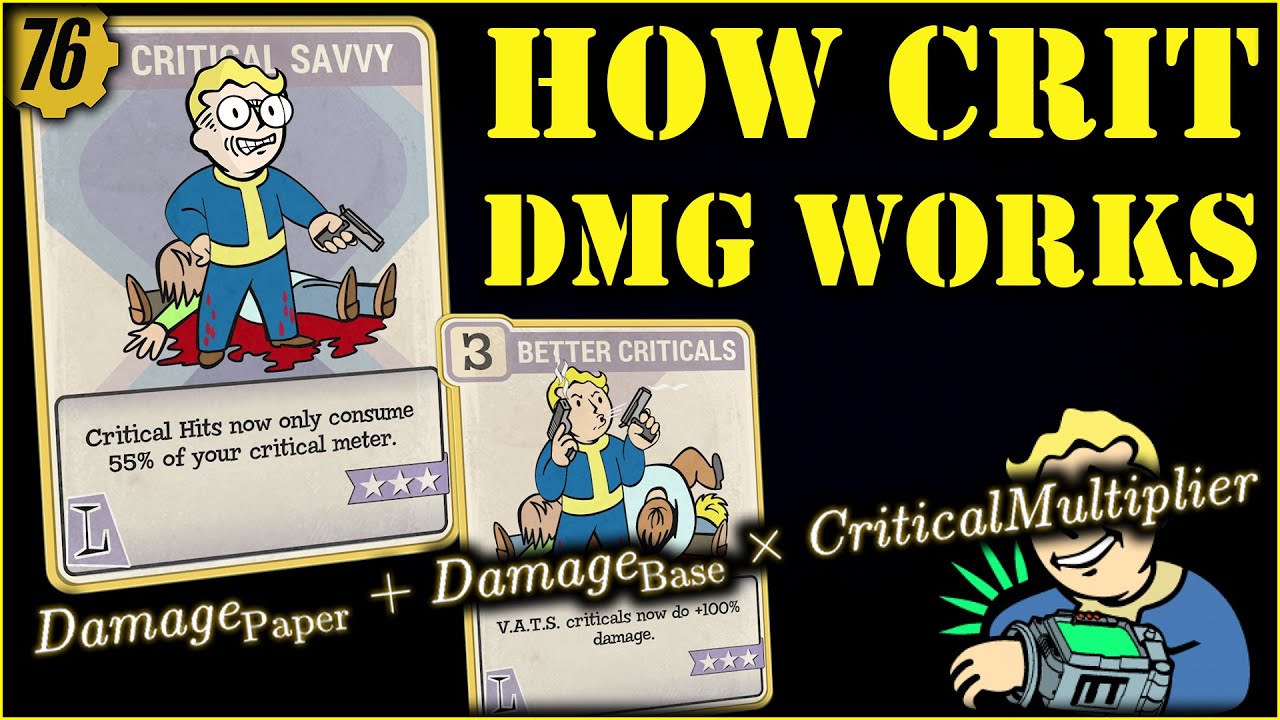 Fallout 76 - How Critical Damage is Calculated or Why Anti-Armor is ...