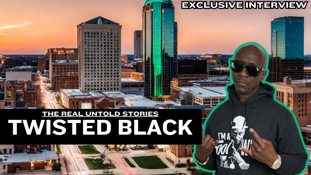 Twisted Black Tells His Story Coming Up In Fort Worth Streets - YouTube