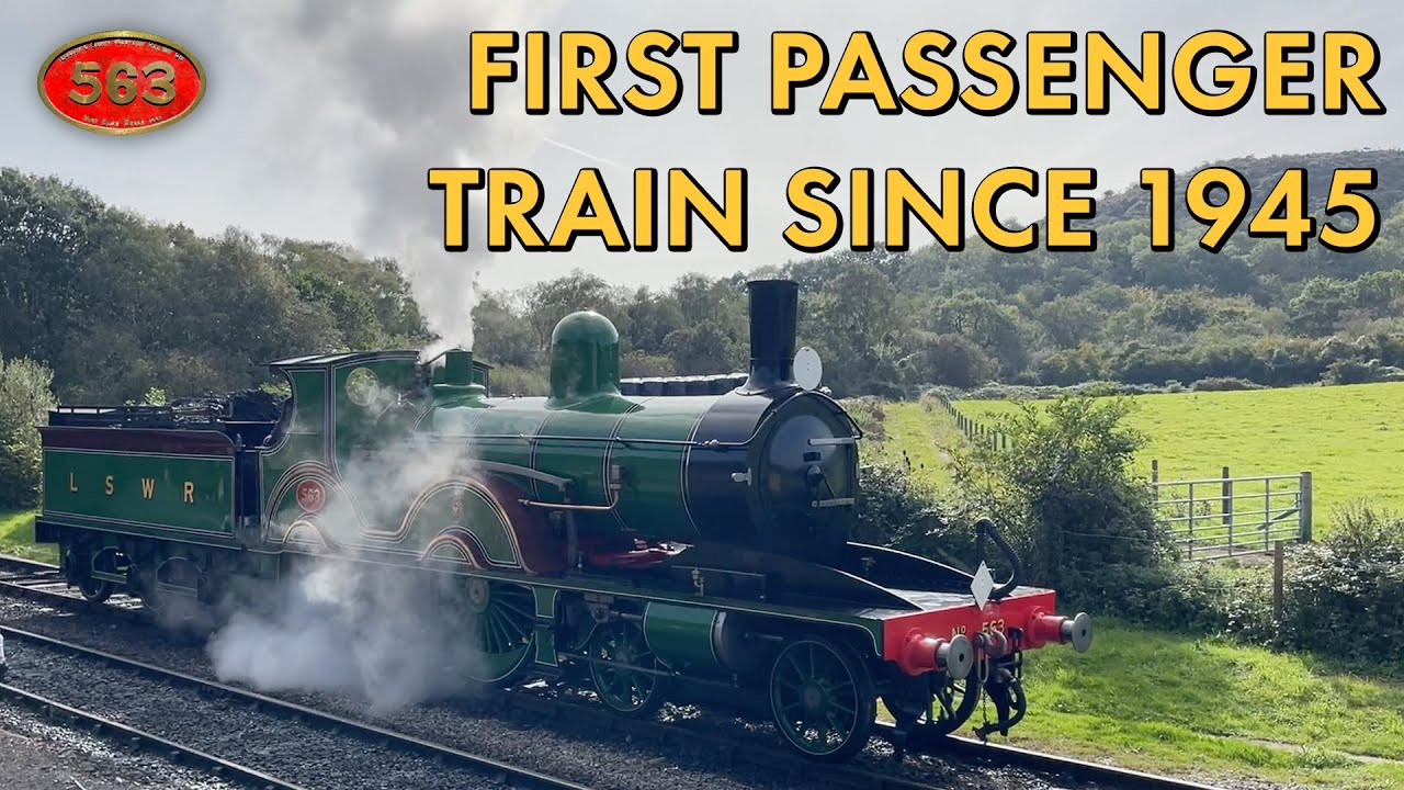 LSWR T3 No.563 Rides Again! - YouTube